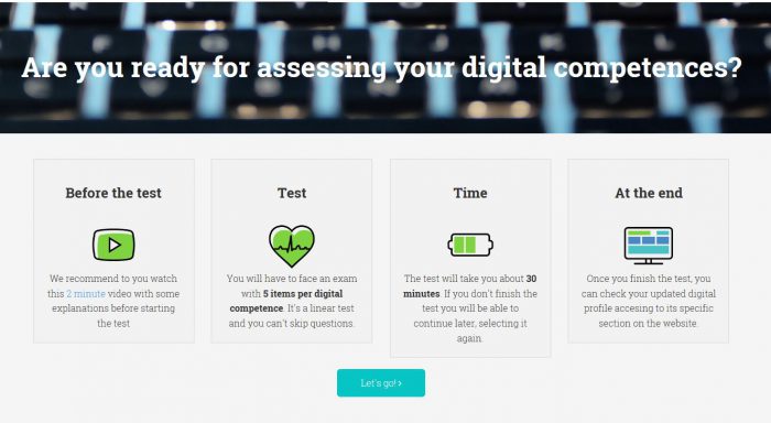 Check your digital competences and help test the e-assessment tool ...