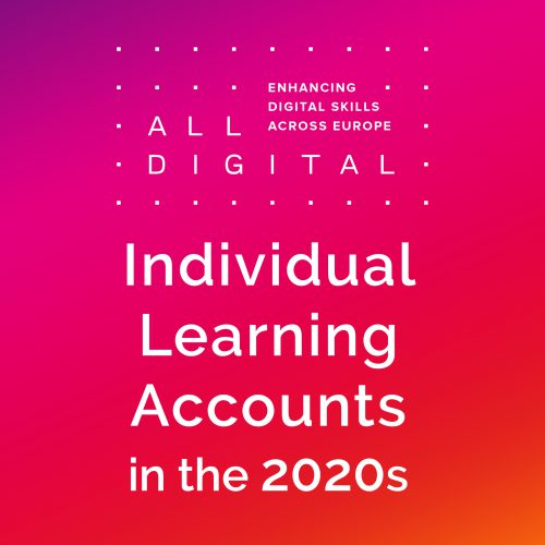 Individual Learning Accounts in the 2020s event report • ALL DIGITAL