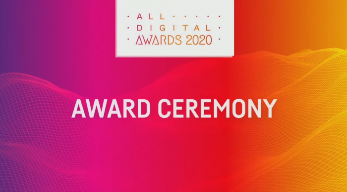 Celebrating ALL DIGITAL Awards 2020 finalists and winners • All Digital