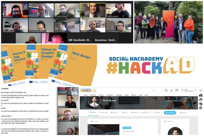 First year of the HACKAD - Social Hackademy project • All Digital