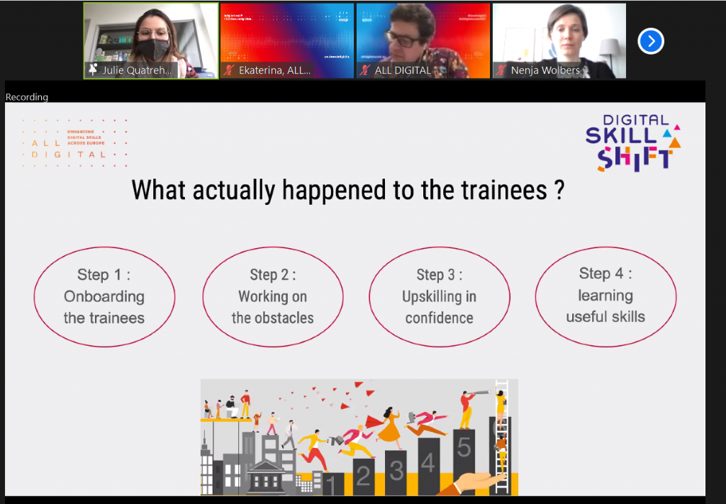 22.03 Digital SkillShift: Re-skilling and up-skilling for online ...