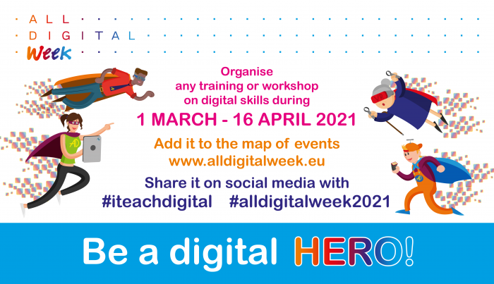 All Digital Week 2021 - Be a digital hero! • All Digital