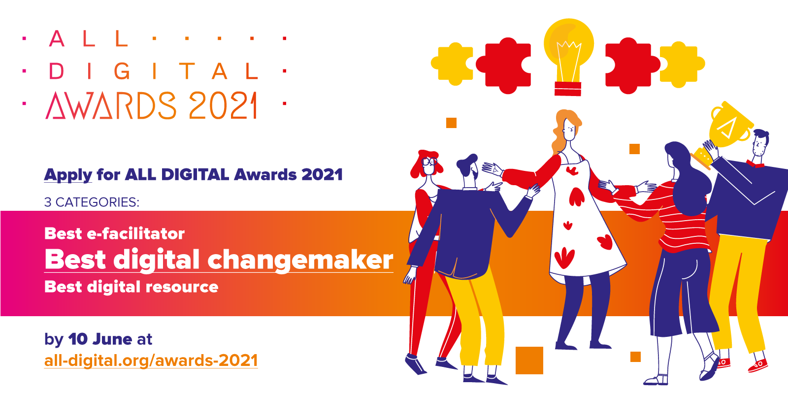 ALL DIGITAL Awards 2021: Best digital changemaker • All Digital