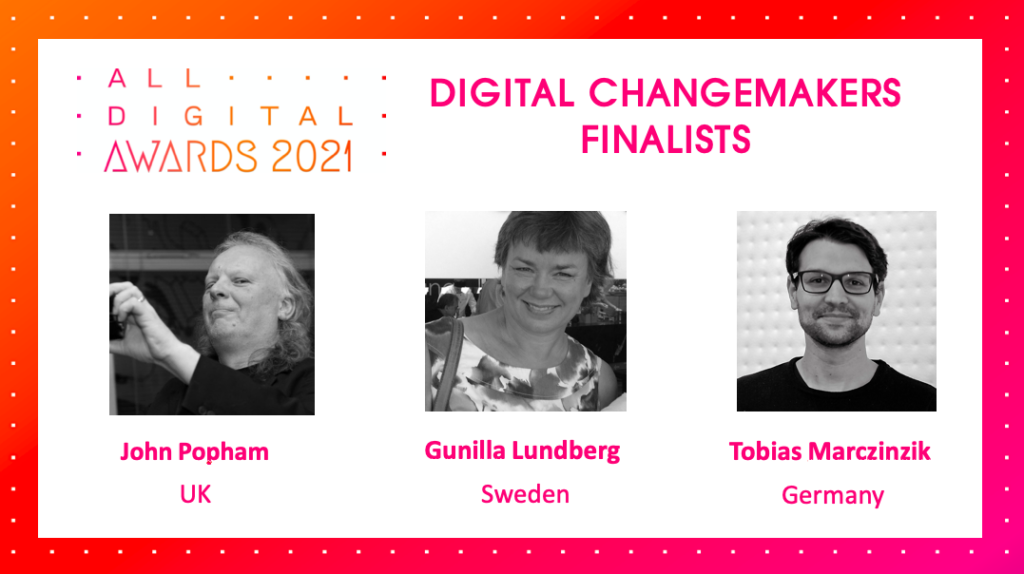 Congratulations to ALL DIGITAL Awards 2021 Finalists • All Digital