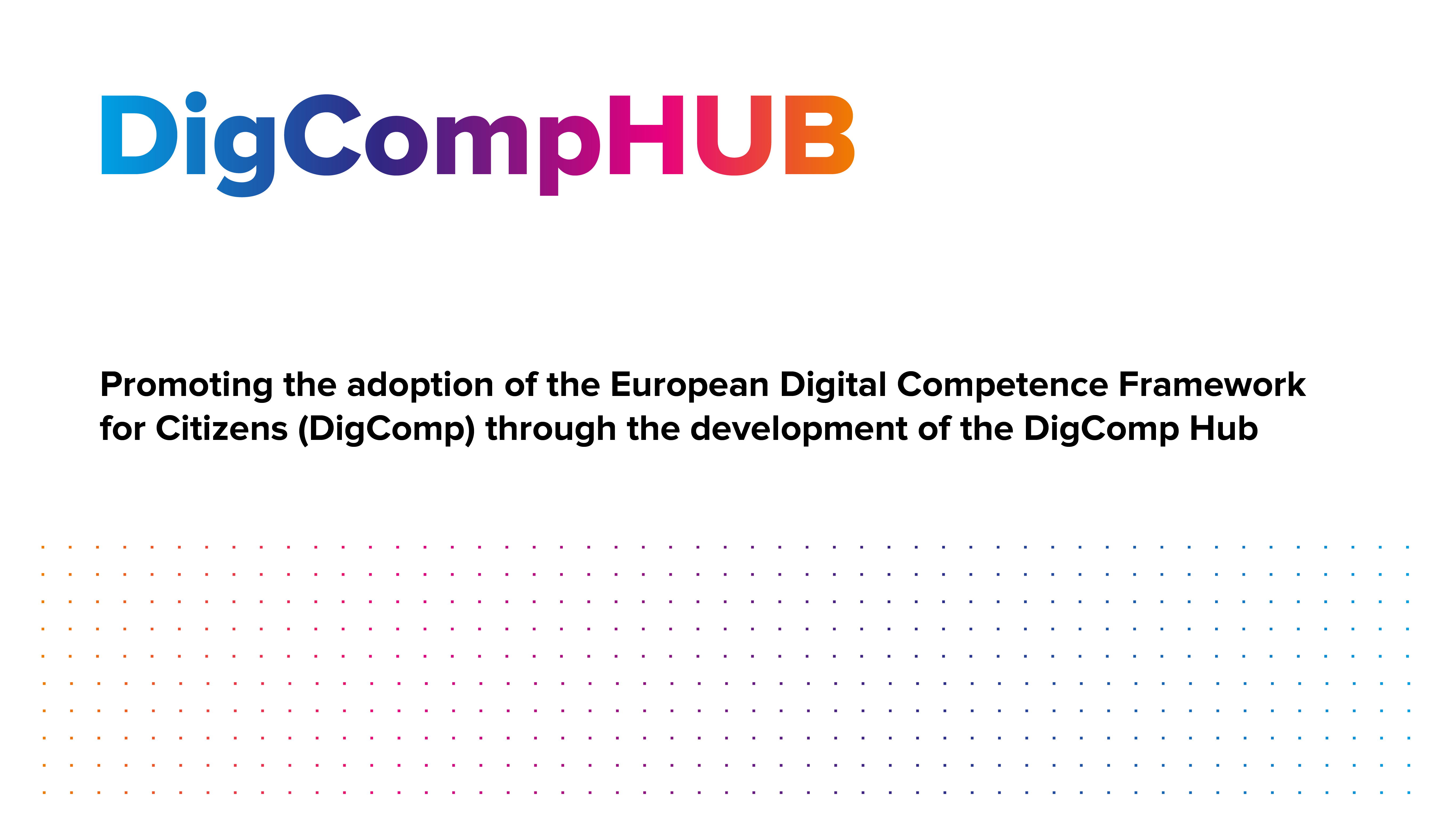 DigComp Hub logo • ALL DIGITAL