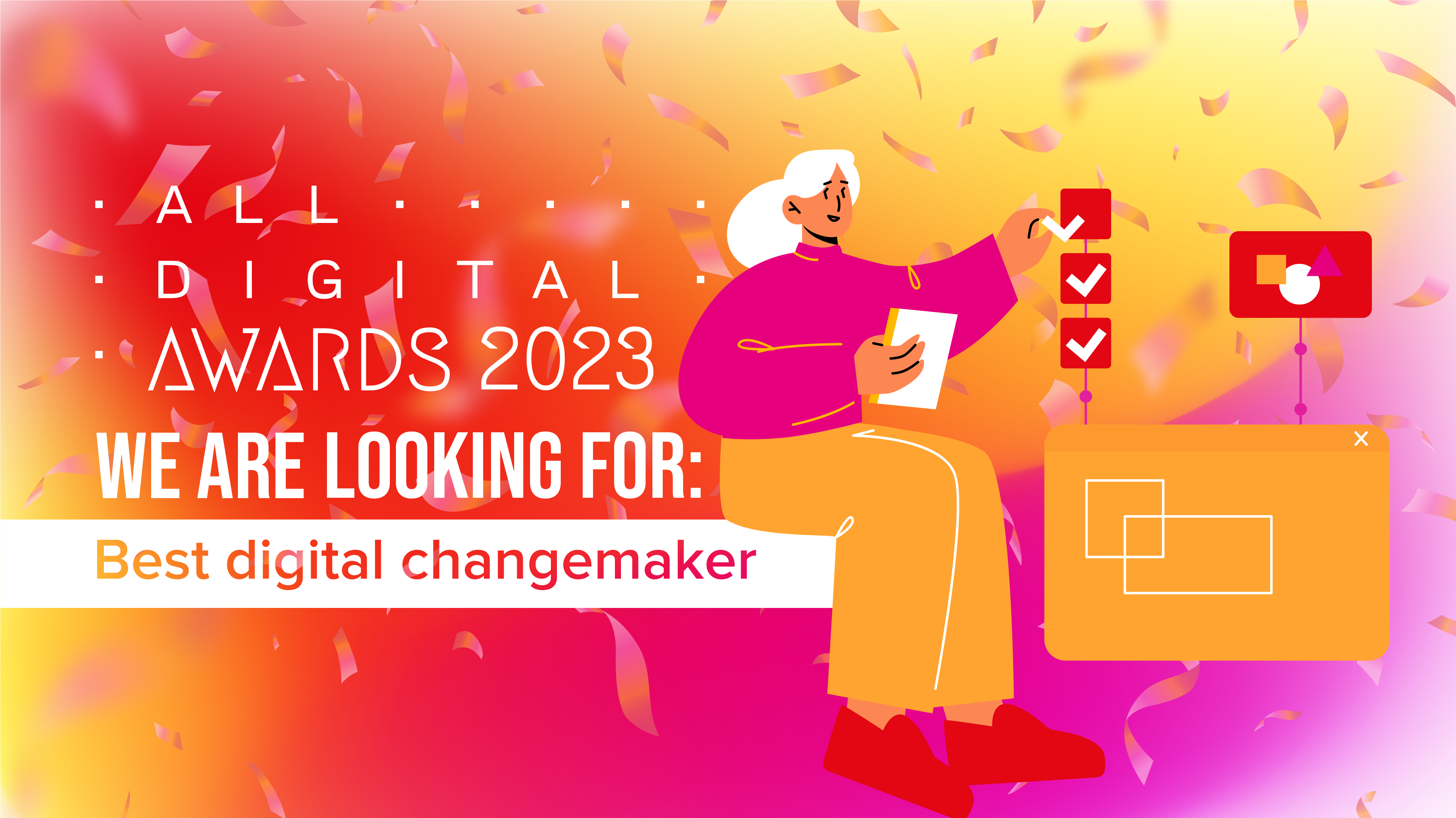 ALL DIGITAL Awards 2023: Best digital changemaker • ALL DIGITAL