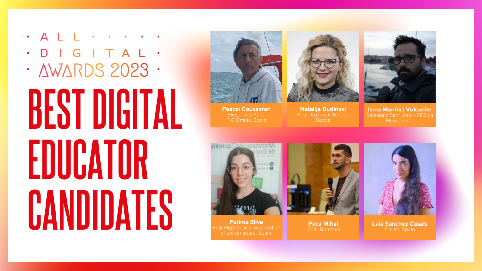 ALL DIGITAL Awards 2023 - Candidates Announced! • ALL DIGITAL