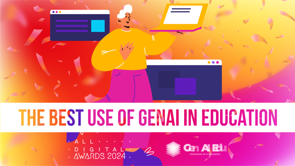 Launching the new ALL DIGITAL Award : Best use of GenAI in Education ...