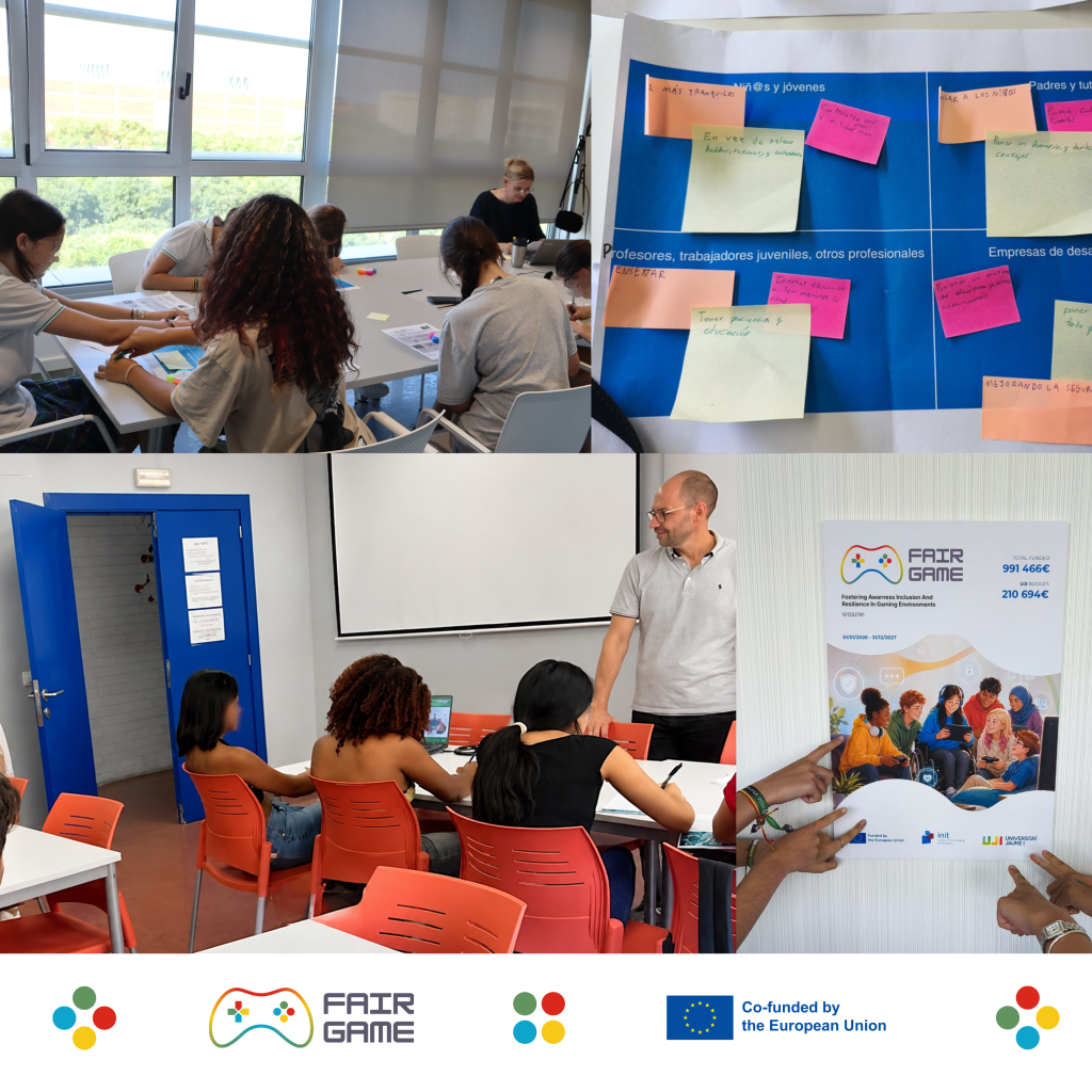 Young Voices, Real Solutions: FAIR GAME Co-Design Workshops in Spain ...